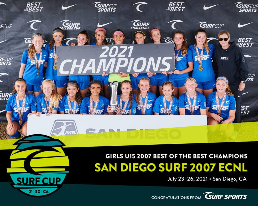 Surf Cup 2021 Success - San Diego Surf Soccer Club