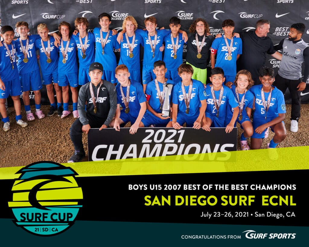 Surf Cup 2021 Success - San Diego Surf Soccer Club