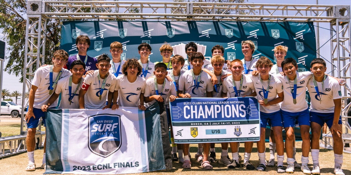 SAN DIEGO SURF ECNL BOYS WIN THREE ECNL NATIONAL CHAMPIONSHIPS! - San ...