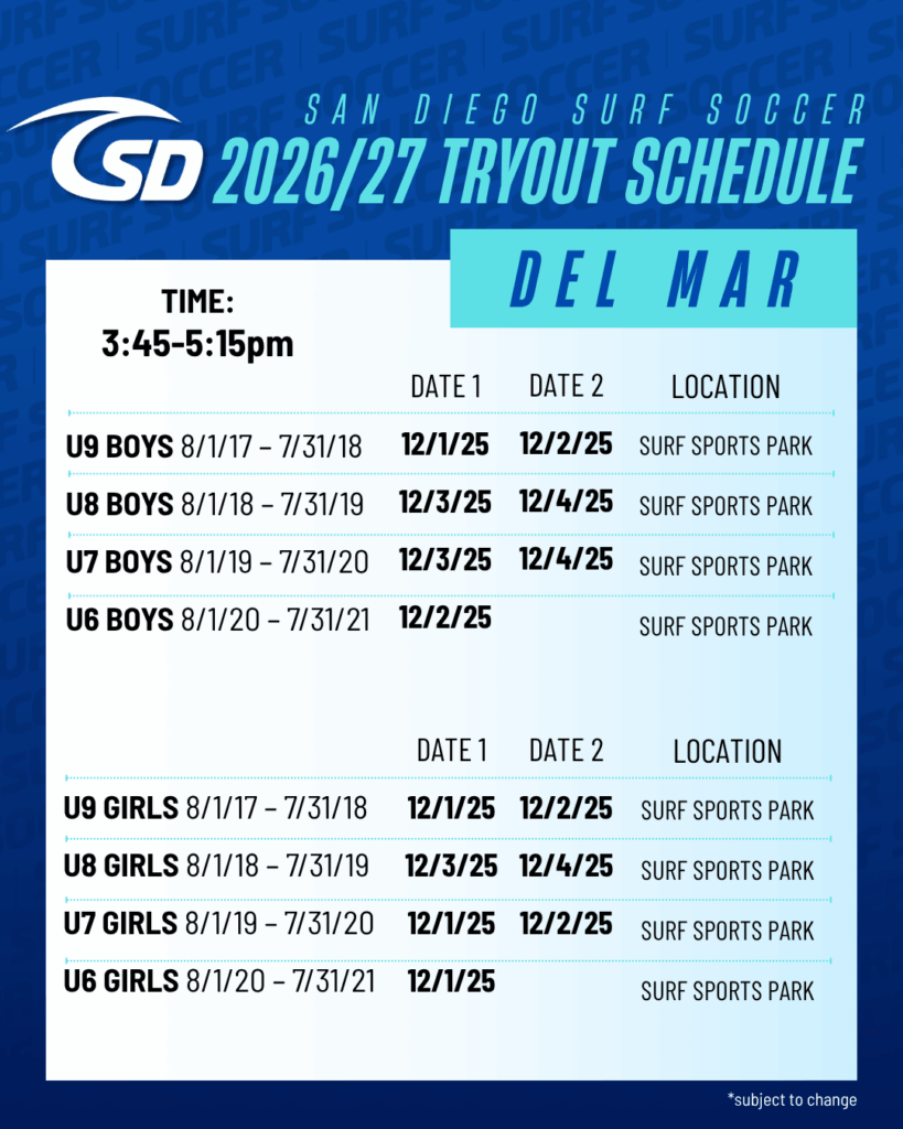 Join Surf Soccer - San Diego Surf Soccer Club