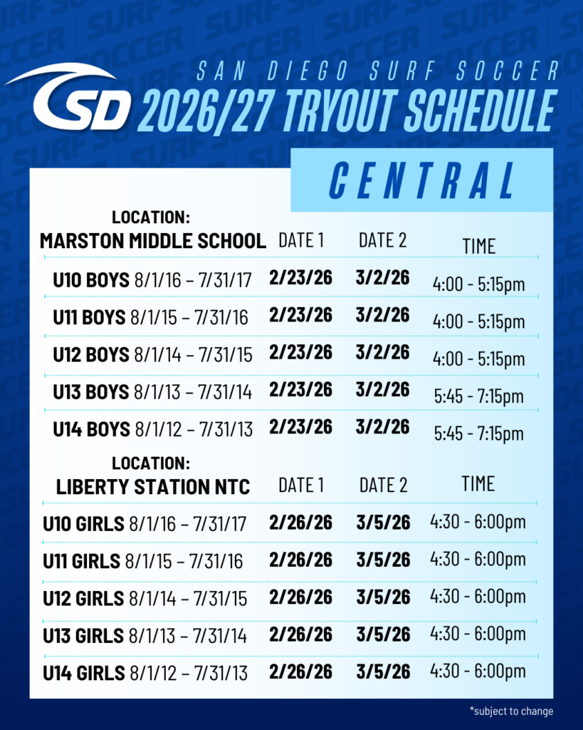 Join Surf Soccer - San Diego Surf Soccer Club